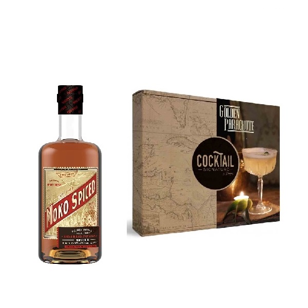 RHUM MOKO SPICED + COFFRET COCKTAIL OFFERT - Le chai du 66
